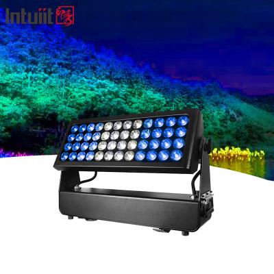 China DMX512 1500W RGBW 4in1 IP65 DJ impermeable de boda escenario de la ciudad lavadora de paredes exterior LED lavado luz de inundación en venta