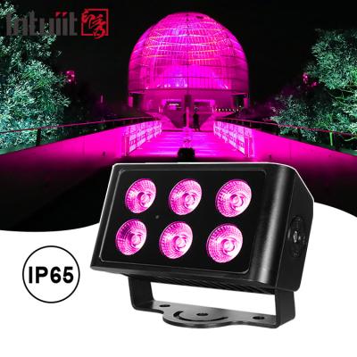 Cina 6x5W Led Rgbw 4in1 impermeabile Ip65 City Color Wall Washer Led Wash Flood Light in vendita