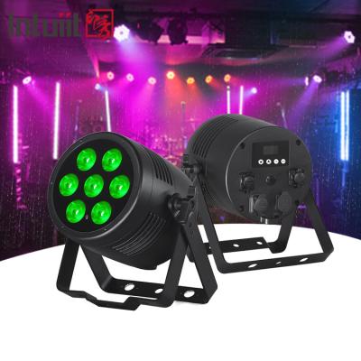 Cina Di fuori impermeabile Rgbwa-uv 7x20W Dmx Led Par può luce per paesaggio esterno palcoscenico in vendita