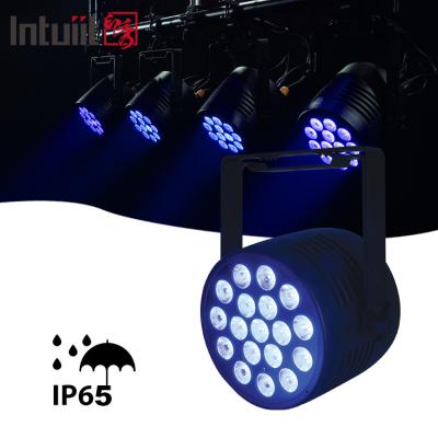 Cina Alta luminosità LED impermeabile IP65 Led Rgbwauv 18*20w Outdoor Par DMX per Parco Scenic Stage Event Show Lighting in vendita