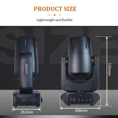 Cina Testa mobile a fascio per esterni IP66 100W Laser impermeabile per spettacoli teatrali e concerti in vendita