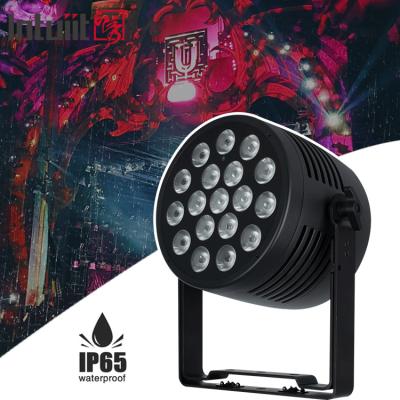 Cina Barra luminosa Par LED 18x20w Rgbwa Uv 6in1 in alluminio Dmx Stage Light per matrimoni, DJ, feste, discoteche in vendita