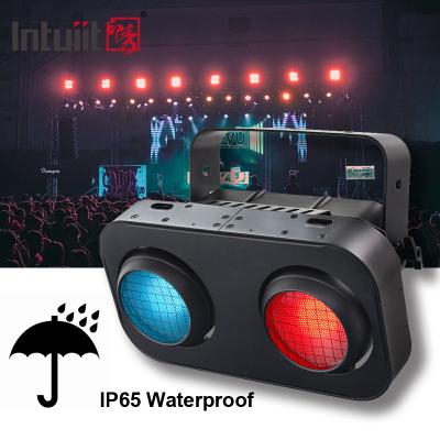 中国 LEDライトステージブラインダー 200W LED COB 2アイズ ウォームホワイト ブラインダー スタジオライト ナイトクラブ 販売のため
