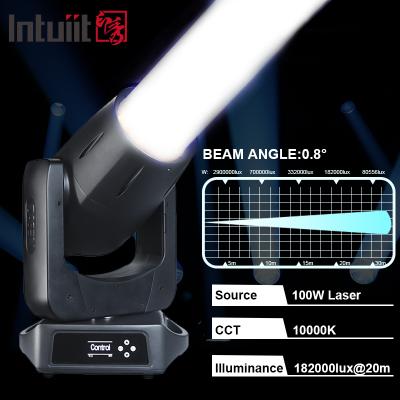 China 100W Laser Light Source Customized Stage Prism Laser Beam 100w DMX512 Controlled Light Moving Head Laser Light IP66 for sale