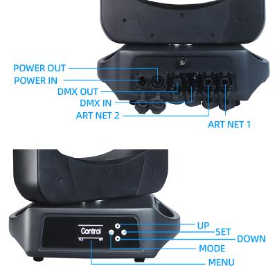 China 100W Laser Light Source Customized Stage Prism Laser Beam 100w DMX512 Controlled Light Moving Head Laser Light IP66 for sale