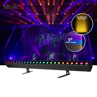 Cina Uso interno 24x2W RGBW Led Wall Washer Light per Matrimonio DJ Party Uplights ad alta luminosità in vendita