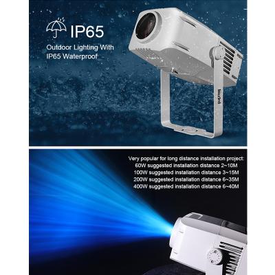 China 100W Outdoor Colorful Water Gobo Projector Night Club Disco Effect Light Waterproof Landscape Lamp Light Advertising Light for sale