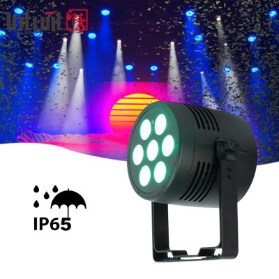China RGBWA UV 7x20w IP65 Waterproof Led Par Lights Disco Dj Hall Party Bar Event Outdoor Stage Par Light for sale