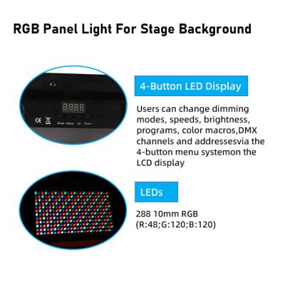 China DJ Strobe LED Bars Wall Wash Light 36W Disco Dj Stage LED Strobe Light DMX RGB Strobe Light for sale
