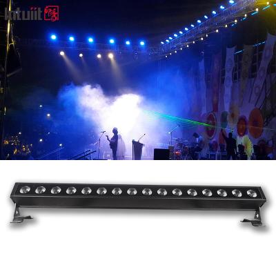 China 16*5W IP65 LED-Waschscheinwerfer DMX Außenwandfluter Wandmontage DMX Outdoor RGB Wandfluter zu verkaufen