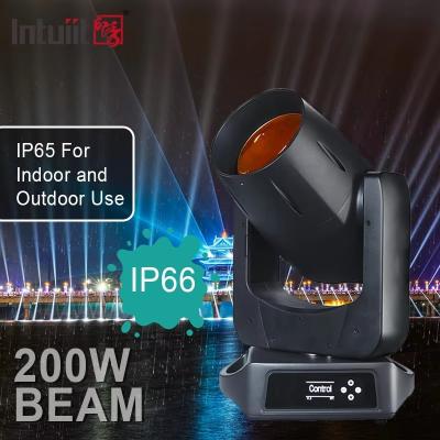 China Outdoor IP66 LED 200W Beam Moving Head Light Sharp Beam Stage Effect Lighting for Night Club DJ Disco Show Outdoor Wedding Party for sale