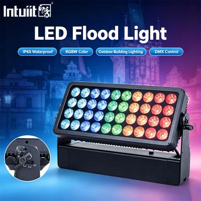 China 400W RGBW 4-in-1 IP65 Outdoor LED Linear Wall Washer — High Power DMX512 Wash Light for Building, Bridge & Large-Scale Architectural Lighting for sale