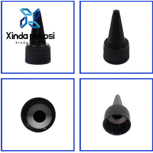 Quality Black White Green Bottle Cap Recycling Bottle Pour Spout With Cap for sale