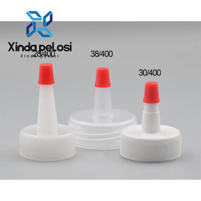 China Best Price Customized Color Glue Packaging Plastic Dropper Lid Spout Cap For Purchase for sale