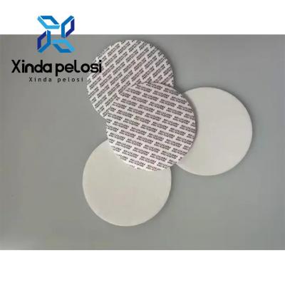 China Custom Design Pressure Sensitive Seal Liner For Aluminum Lid And Plastic Caps For Food Packaging for sale