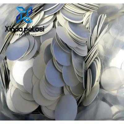 China Heat Induction Seal Cap Liners Induction Liner Seal For Printed Plastic Bottle Mouth Lid Cap Cover for sale