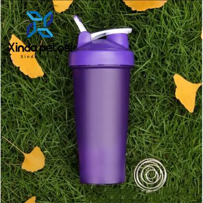 China Personalised Mixing Plastic Protein Shaker Cup Portable Custom Eco-Friendly Multi-Color Water Bottle for sale