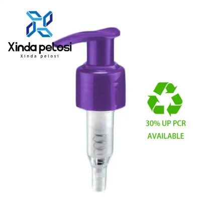 Cina 24mm 28mm 38mm Manuale Sinistra destra Blocco Lozione Corporea Pompa Dispensatore Pompa a pressione Imballaggio Cosmetico in vendita