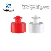 China Custom Detergent Push-Pull Cap PP Screw Cap With Liner for sale