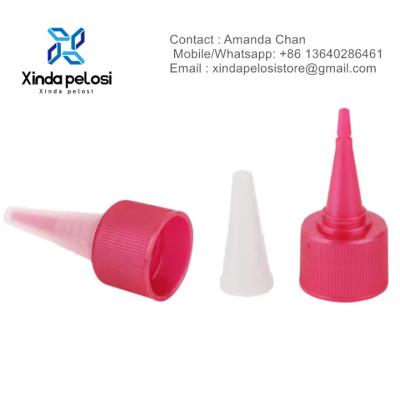 China Op maat gemaakte plastic klemfles sluiting met siliconen klep voor het uitdelen van saus Te koop