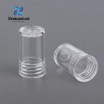 China Factory Custom Color Transparent Plastic Bottle Cap For Cosmetic Soft Tube for sale