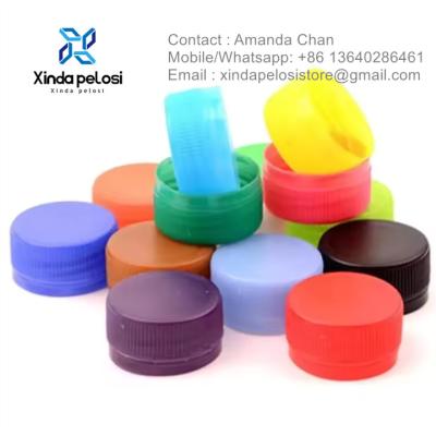 China Custom PP PE Plastic Screw Cap For Cosmetic Bottle Juice Bottle Medicine Bottle for sale