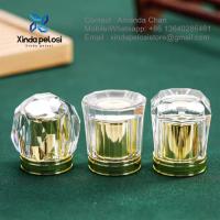 China Stock Rectangular Glass Perfume Bottle Clear Cap For Perfume Bottles for sale