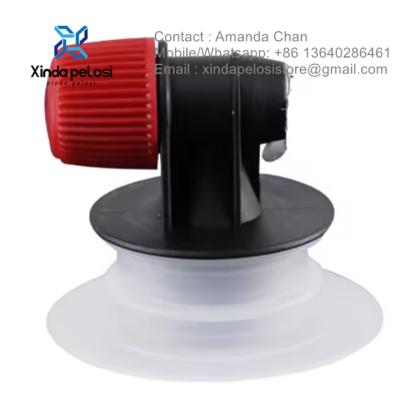 중국 커넥트 출구와 함께 상자 스푸이트 캡에 사용자 정의 크기의 플라스틱 가방 판매용