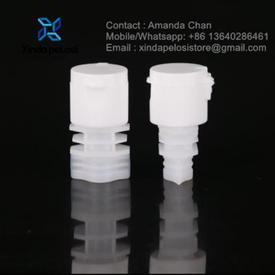China Customized Color Spout For Juice Stand Up Pouch Cap Liquid Pouch Packaging for sale
