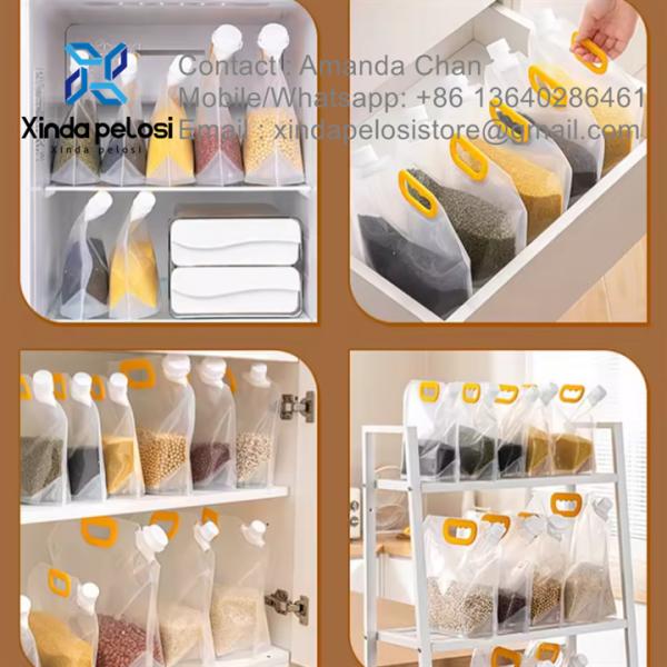 Fabbricanti Borsa a sbalzo alimentare con imballaggio a sbuco