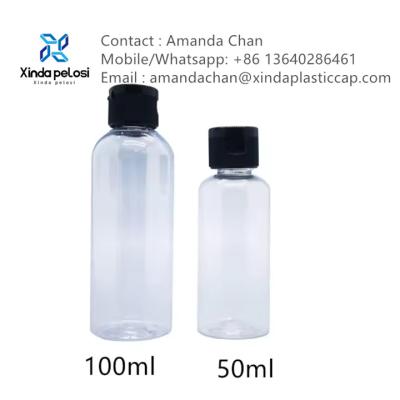 China Plastic Butterfly Screw Smooth Lid Caps Flip Top Cap , Safe For Packaging for sale