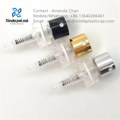 China Aluminium Mist Spray Pump Mist Sprayer Empty Perfume Pump For Bottle Use Te koop