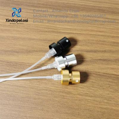 China Hervulbare draagbare container Aluminium mist sproeier voor parfum atomizer fles Te koop
