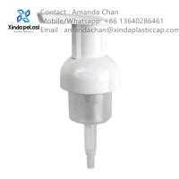 China Plastic Foam Pump Face Cleaning Mousse For Cosmetics Bubble Bottle for sale