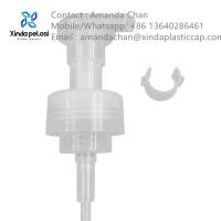 China Foam Pump With Clip Lock Smooth Closure Customized PP Material For Foam Bottle for sale
