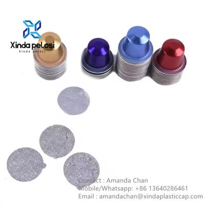 China High Quality Aluminum Foil Coffee Capsule Cup Custom Coffee Powder Capsule Te koop