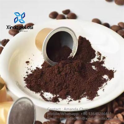 China Eco Friendly Aluminum Foil Empty Coffee Capsule With Lid Reusable Capsule Cup Te koop
