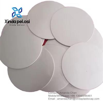 China Pressure Sensitive Induction Cap Sealing Liner For Cosmetic Bottle Plastic Jars for sale