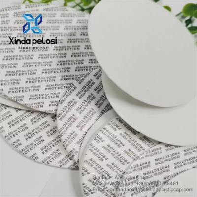 China Op maat gemaakte perskappen, foamzegel, knoopzegel, schroefkap voor petflessen. Te koop