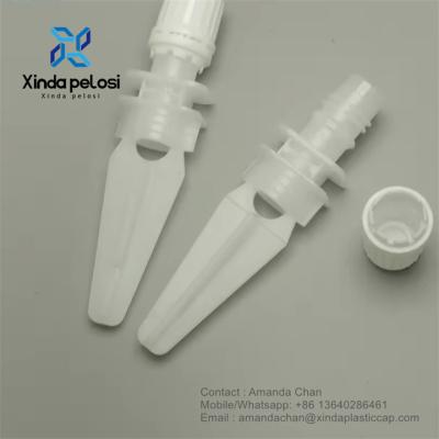 Cina all'ingrosso Food Grade Long Nozzle Juice Doypack vite di plastica sul becco e sul tappo in vendita