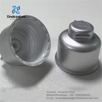 Cina Colore oro argento UV vite Flip Top Cap Flip Top Cap Plastica per l'uso in bottiglie in vendita