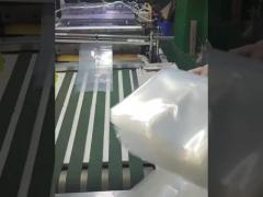 Brown Kraft Paper Bag With Handle Food Packing Bag Biodegradable Machines Making