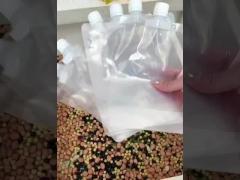 Accept custom Stand Up Pouch Bag With Large Capacity Plastic Stand Up Pouches for Juice Packaging
