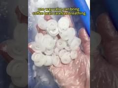 Safety Bialetti Pressure Valve White Plastic Degassing Valve To Air Exhaust Coffee Bean Packaging