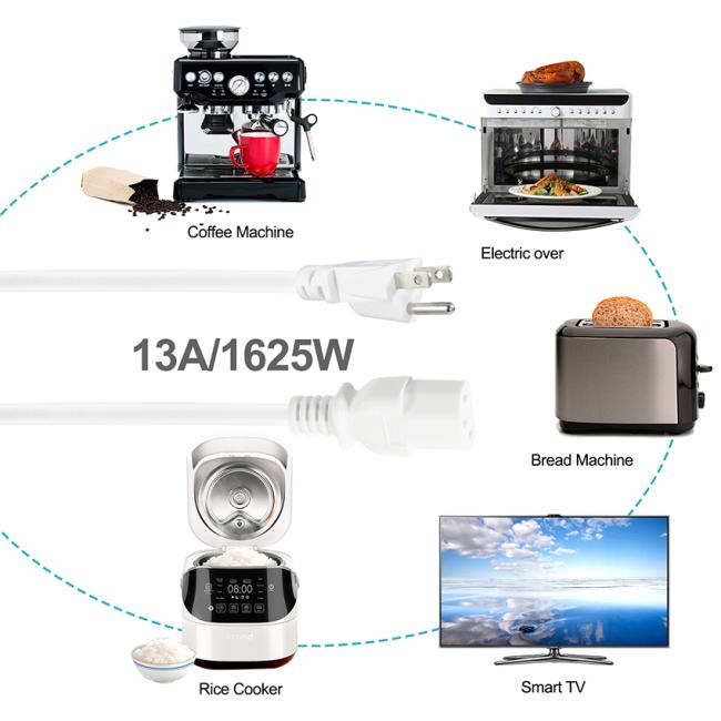 C13 connector close-up