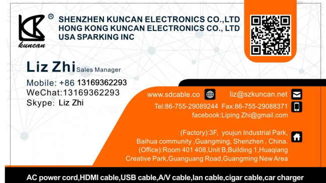 Company contact information