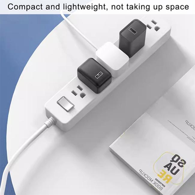 EU 12V USB-C power adapter front view