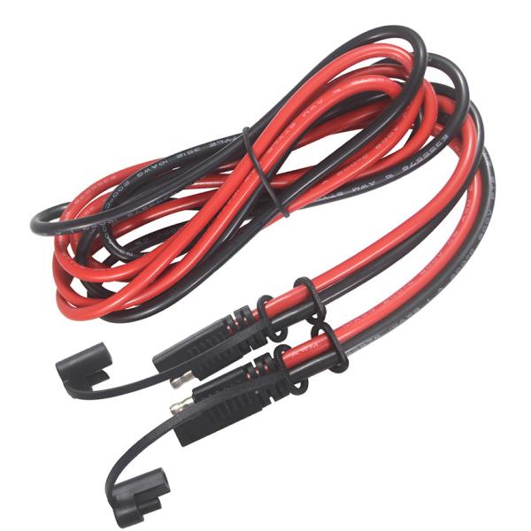 Quality 12V 24V SAE 2Pin Solar Power Cable Quick Disconnect Release Plug With PVC Jacket for sale