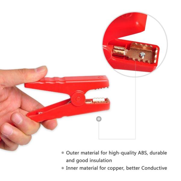 Quality EC5 to Alligator Clamp 12V/24V 400A Jump Starter Cable for sale