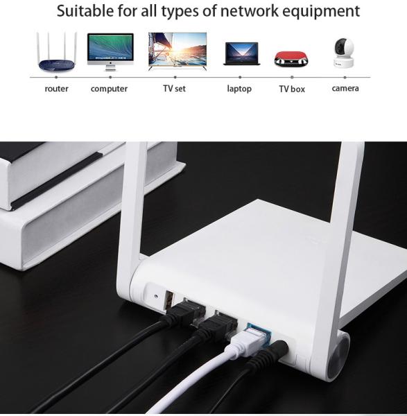 Quality 10ft Cat6 UTP Ethernet Cable with RJ45 Connector - Bare Copper for sale
